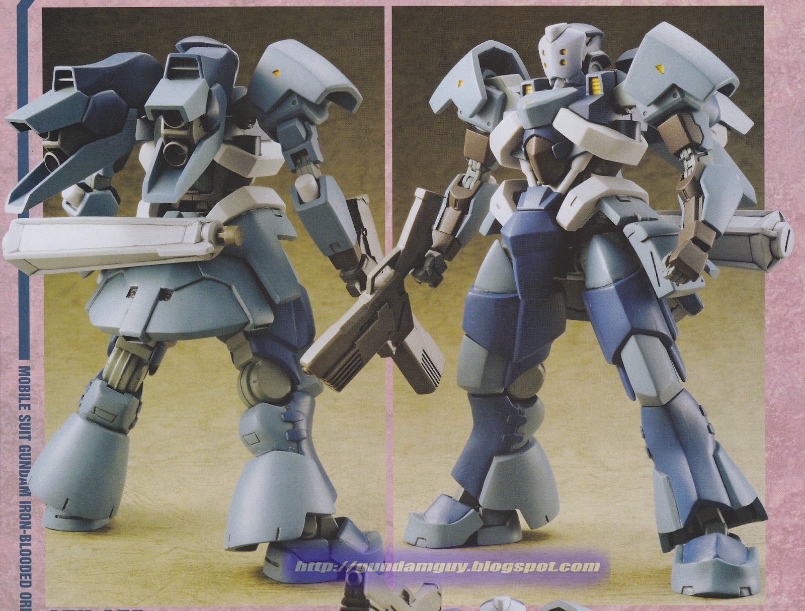 GUNDAM GUY: HG 1/144 STH-05R Rouei [Hyakuren Conversion] - Custom Build