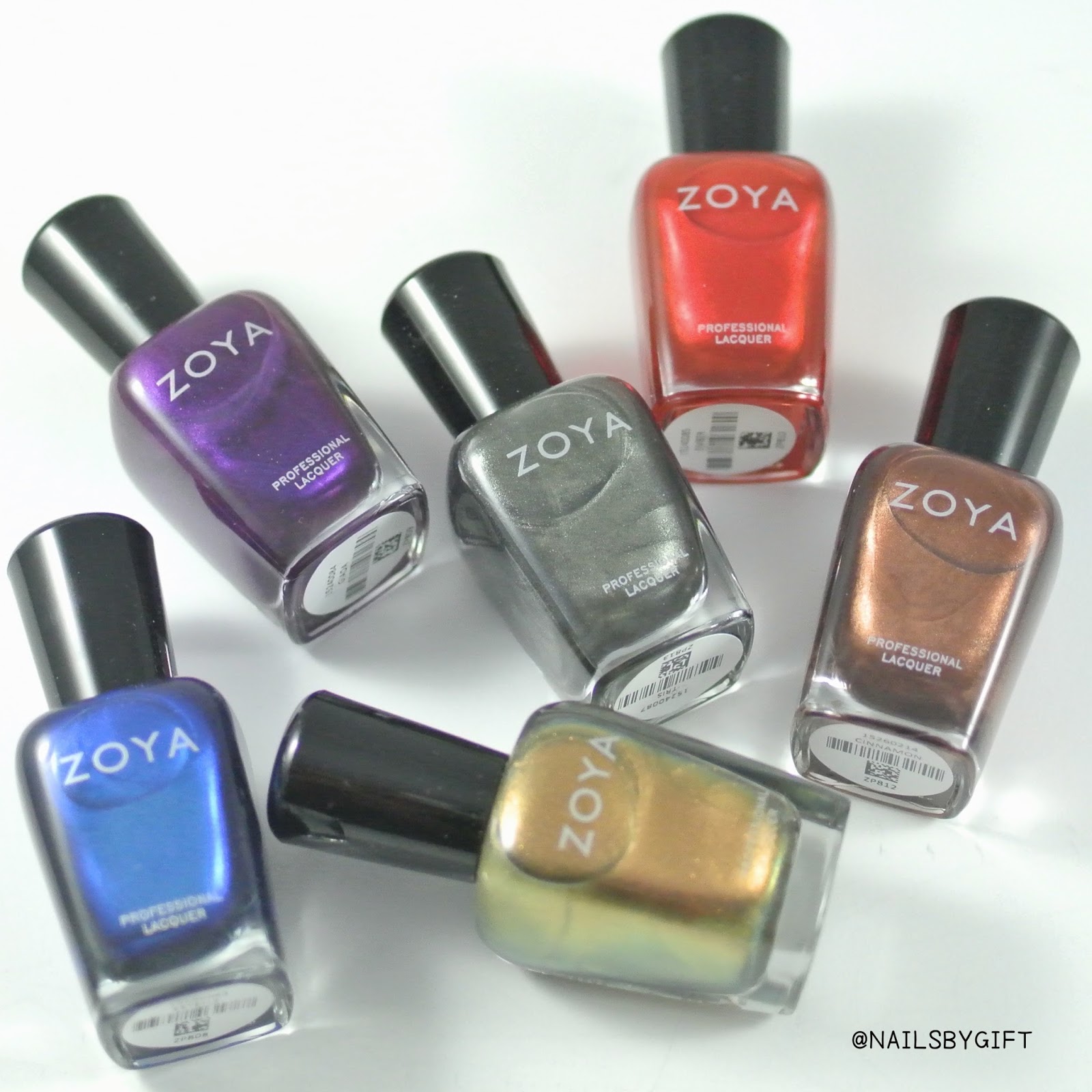 Nails by Gift: Zoya Fall 2015 Flair | Review Swatch & Comparison