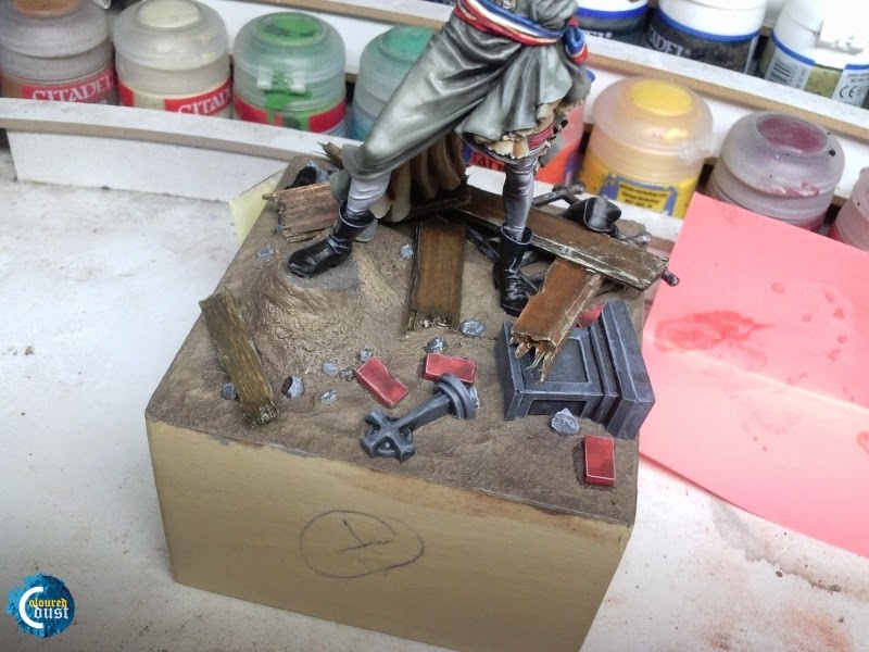 How to make a simple rubble base? | Coloured Dust