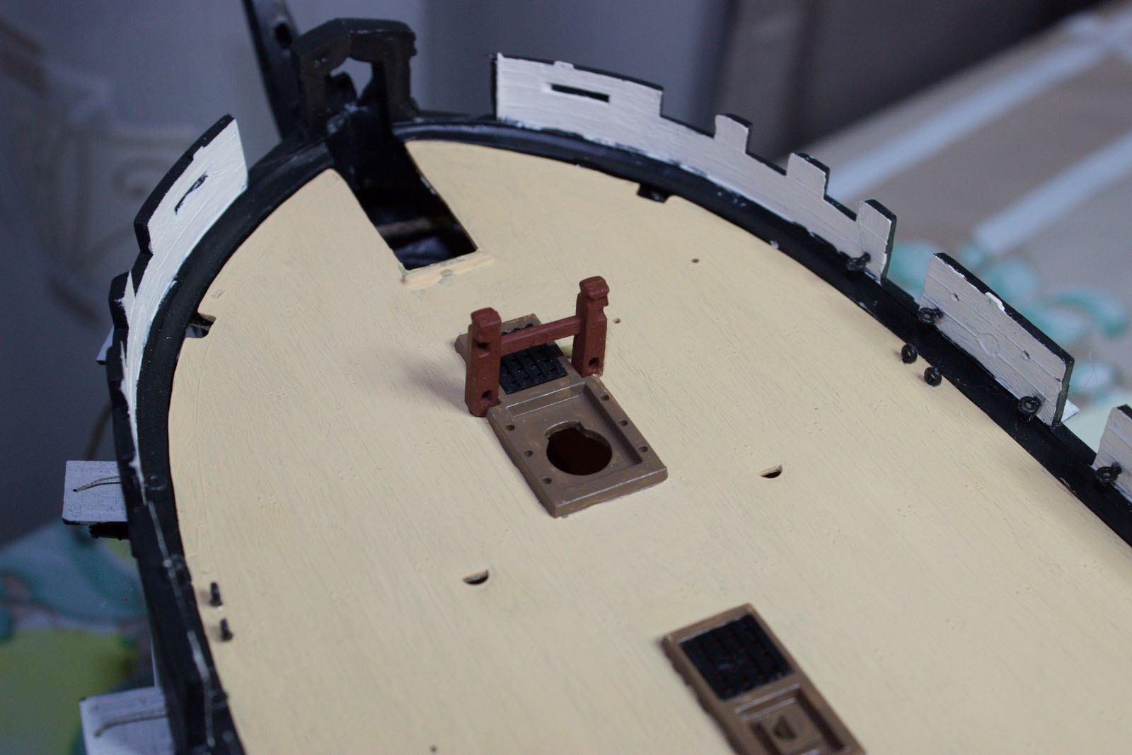 Sailing Ship Models: USS Constitution - Spar Deck Details (Part II)