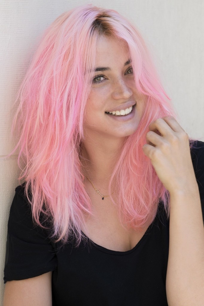 Peinados para Mujer Hombre y Niños: Pelo de mujer color rosa ¿te atreves?