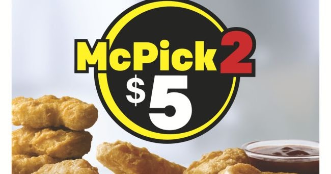 McDonald's McPick 2 for $5 Returns Nationally | Brand Eating