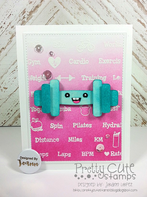 JLopez Designs: Pretty Cute Stamps February 2016 Sneak Peek Day 1