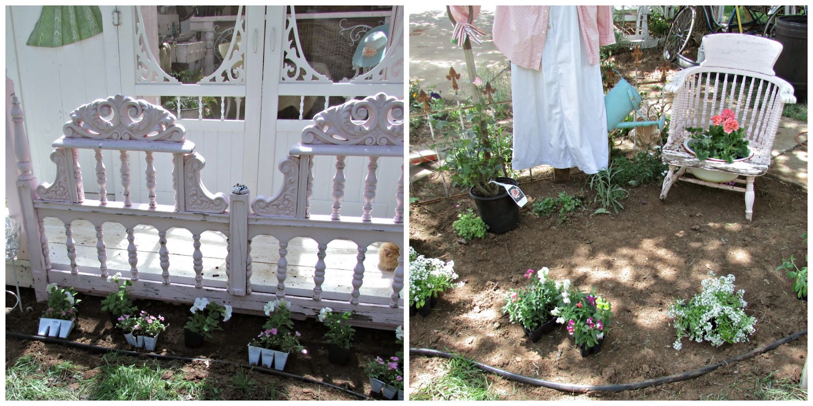 Penny's Vintage Home: Planting an Old Fashion Flower Garden