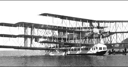 1921 Retro Tech. 9 Winged Transcontinental Plane