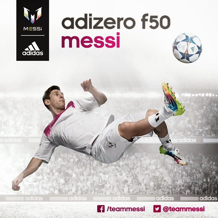 Lionel Andrés Messi: Adidas F50 Adizero #FASTORFAIL