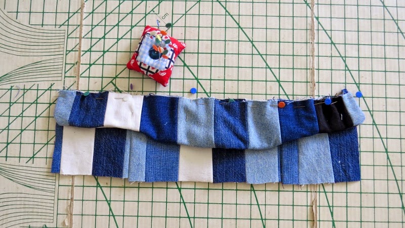 Creating my way to Success: Upcycled Denim Sofa Tissue Box Cover - A ...