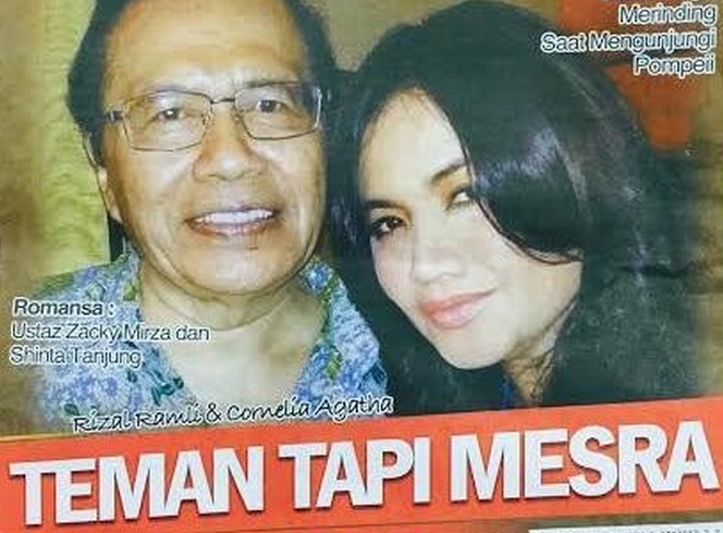 prostitusi artis: Inilah Foto HOT Mesra Cornelia Agatha dan Rizal Ramli