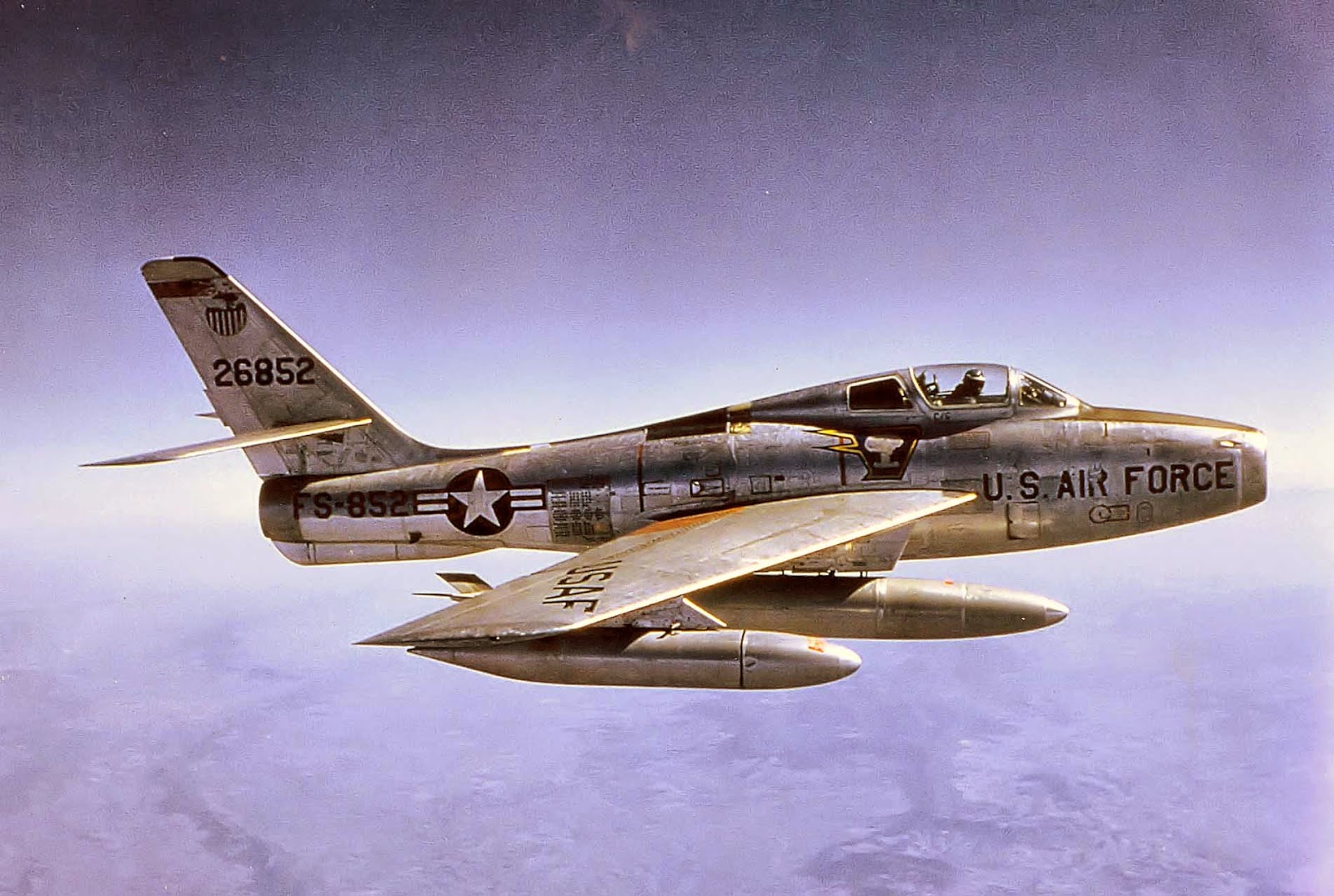 Aviones Caza y de Ataque: Republic F-84F Thunderstreak