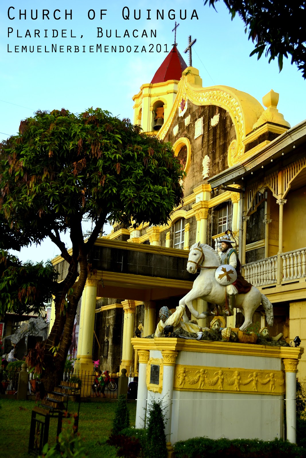 Iglesias de las Filipinas: PLARIDEL, Bulacan: Church of Quingua