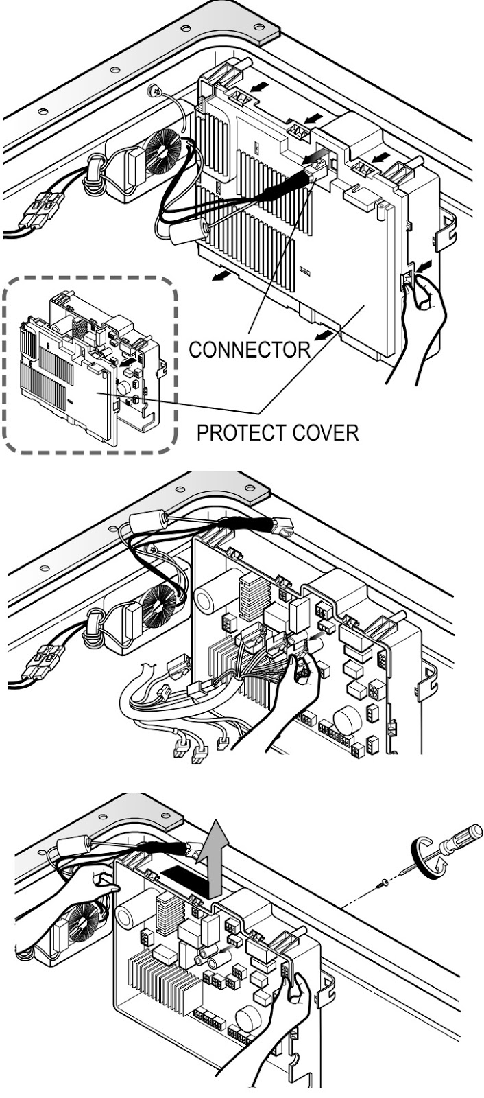 Electronic Inspirations: How to disassemble control panel assembly and ...
