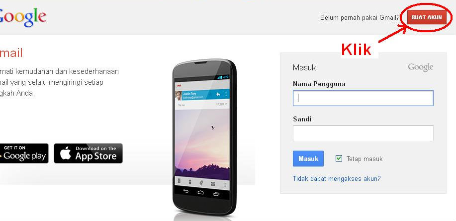 Cara Mudah Membuat Email di Gmail - indonesia emas