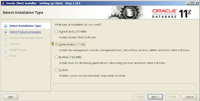 Discover BI Oracle 11g R2 32 64bit Client Installation Steps
