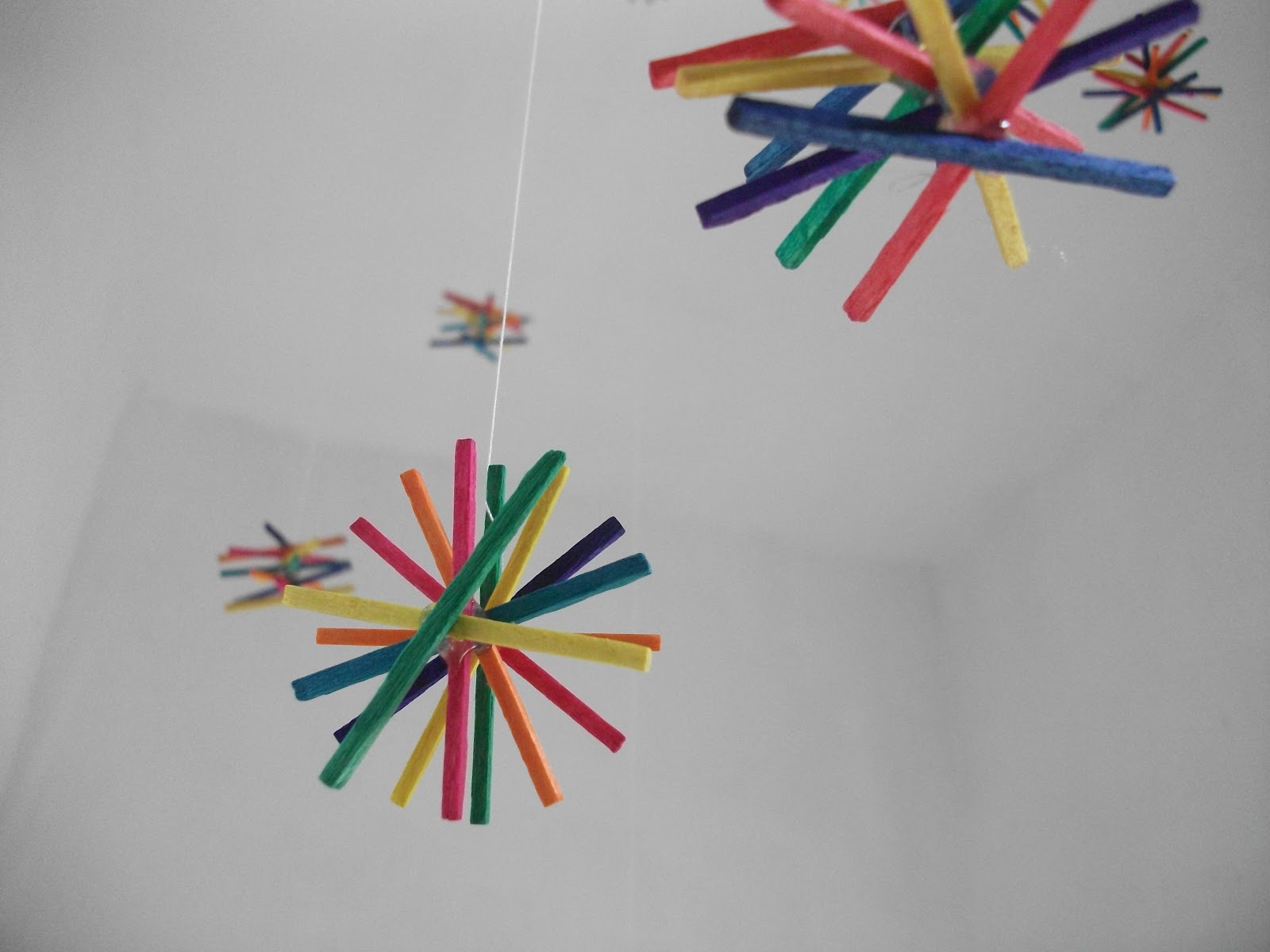 Hayley-Elizabeth's Summer/Personal Work: Coloured match sticks ...