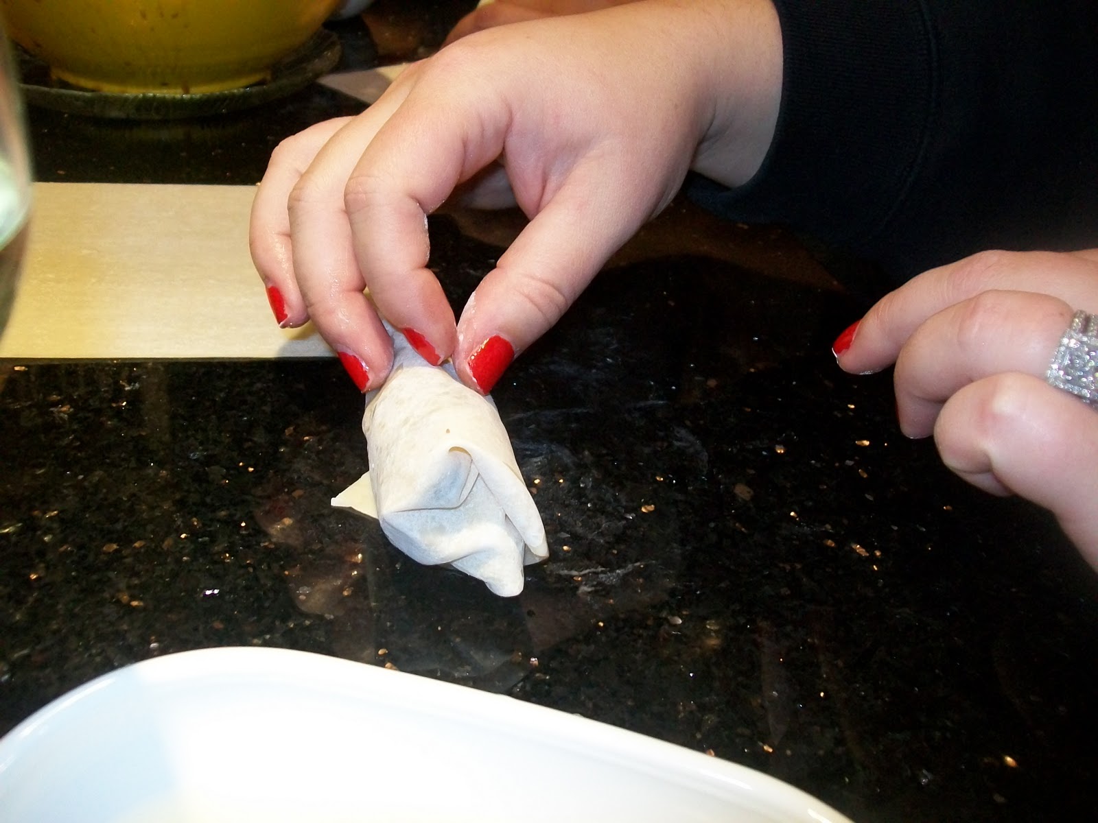 Michigan Cottage Cook: PARISIAN-STYLE EGG ROLLS---THE FAMILY THAT ROLLS ...