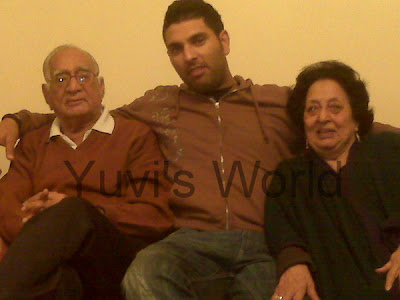 Yuvi's World: Some Photos Of Yuvi With His Family.
