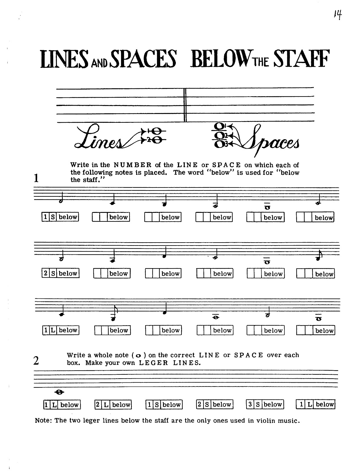 Miss Jacobson's Music: THEORY #4: NOTE READING LINES and SPACES/HIGHS ...