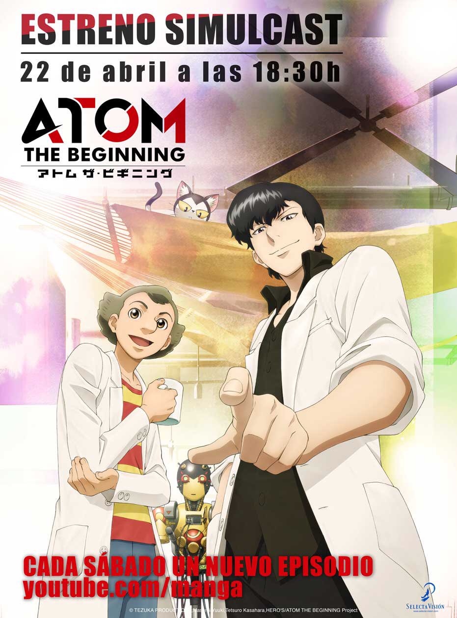 El anime Atom: The Beginning es la nueva licencia de Selecta Visión ...