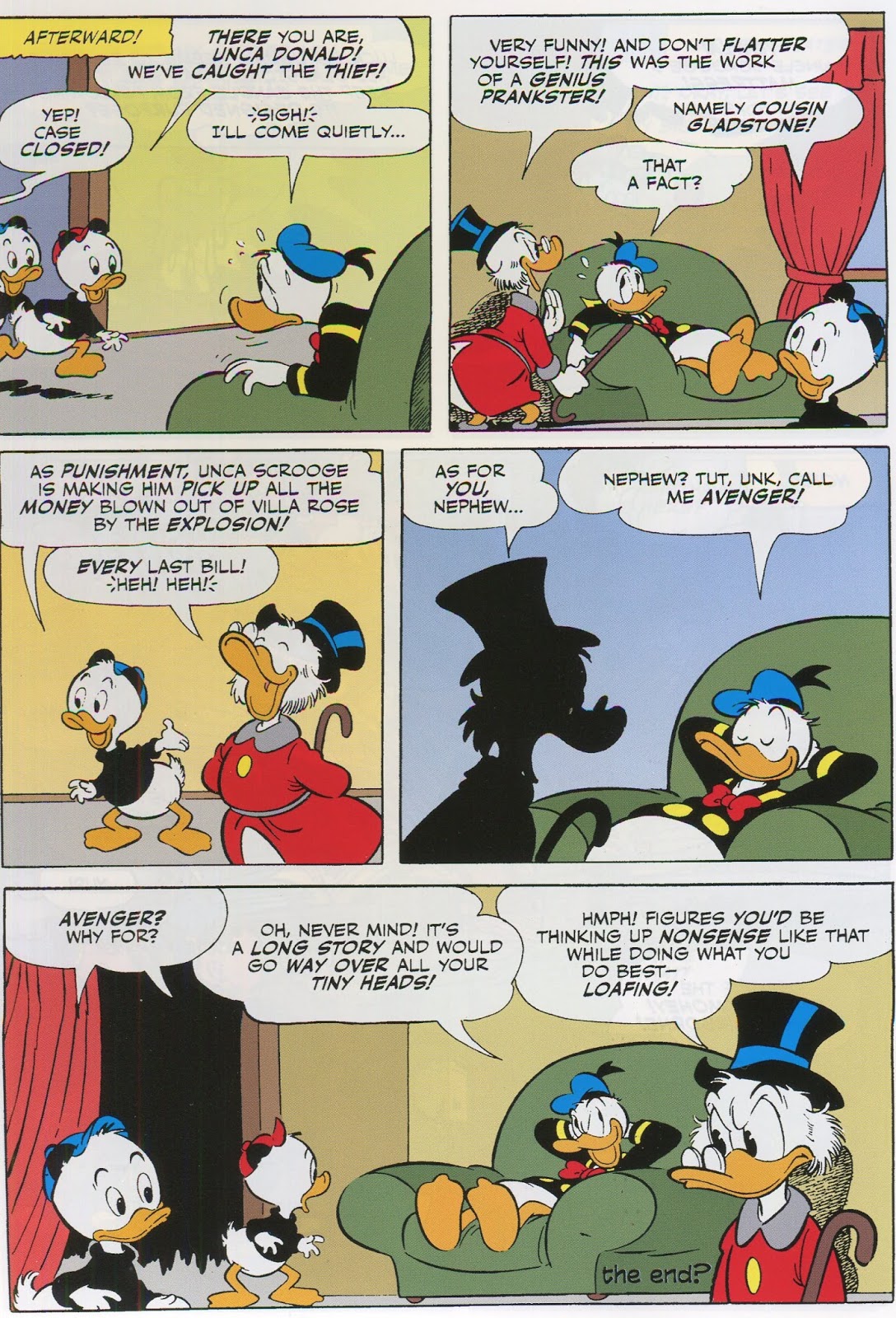 Duck Comics Revue: "The Diabolical Duck Avenger"