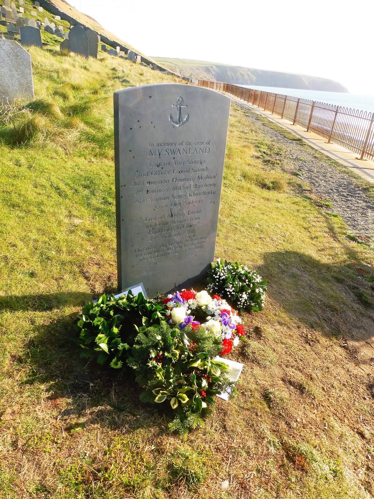 Exploring North Wales: MV Swanland sinking and memorial
