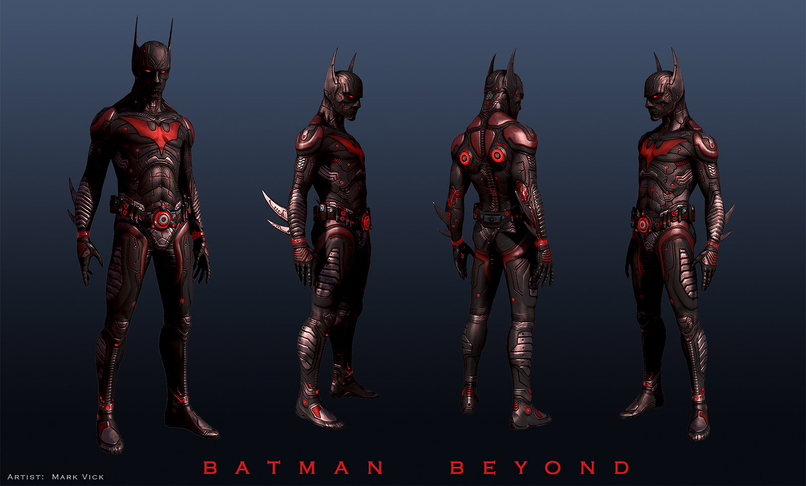 Hidden In Plain Sight: More Batman Beyond Concept Art! (CGI DESIGN)