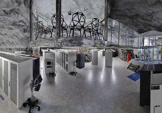 Photographs of Wikileaks Server Bunker in Stockholm ~ Karachi Rocks