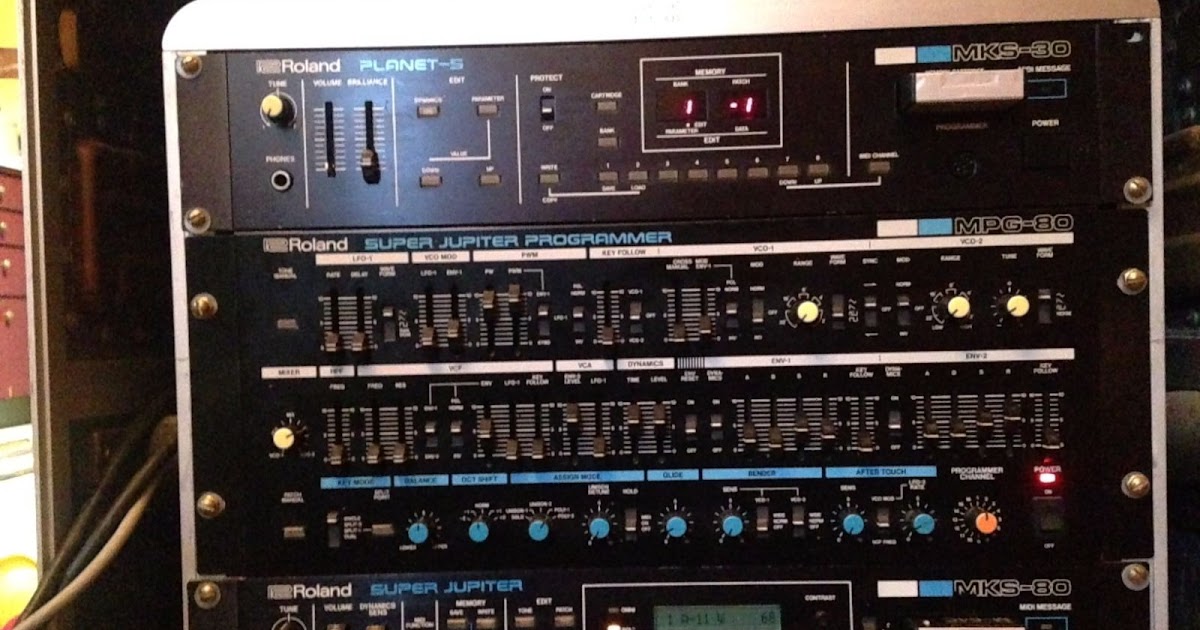 MATRIXSYNTH: Roland MKS-80 + MKS-30 + Programmers + Mixer in Rackmount ...