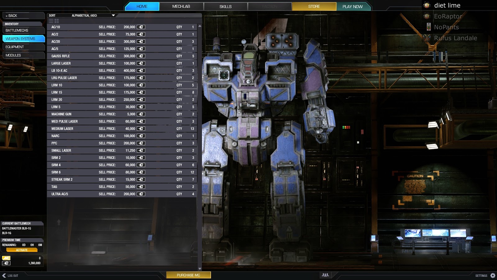 Wargame Dork: Mechwarrior Online: USER INTERFACE 2.0. (It is really ...