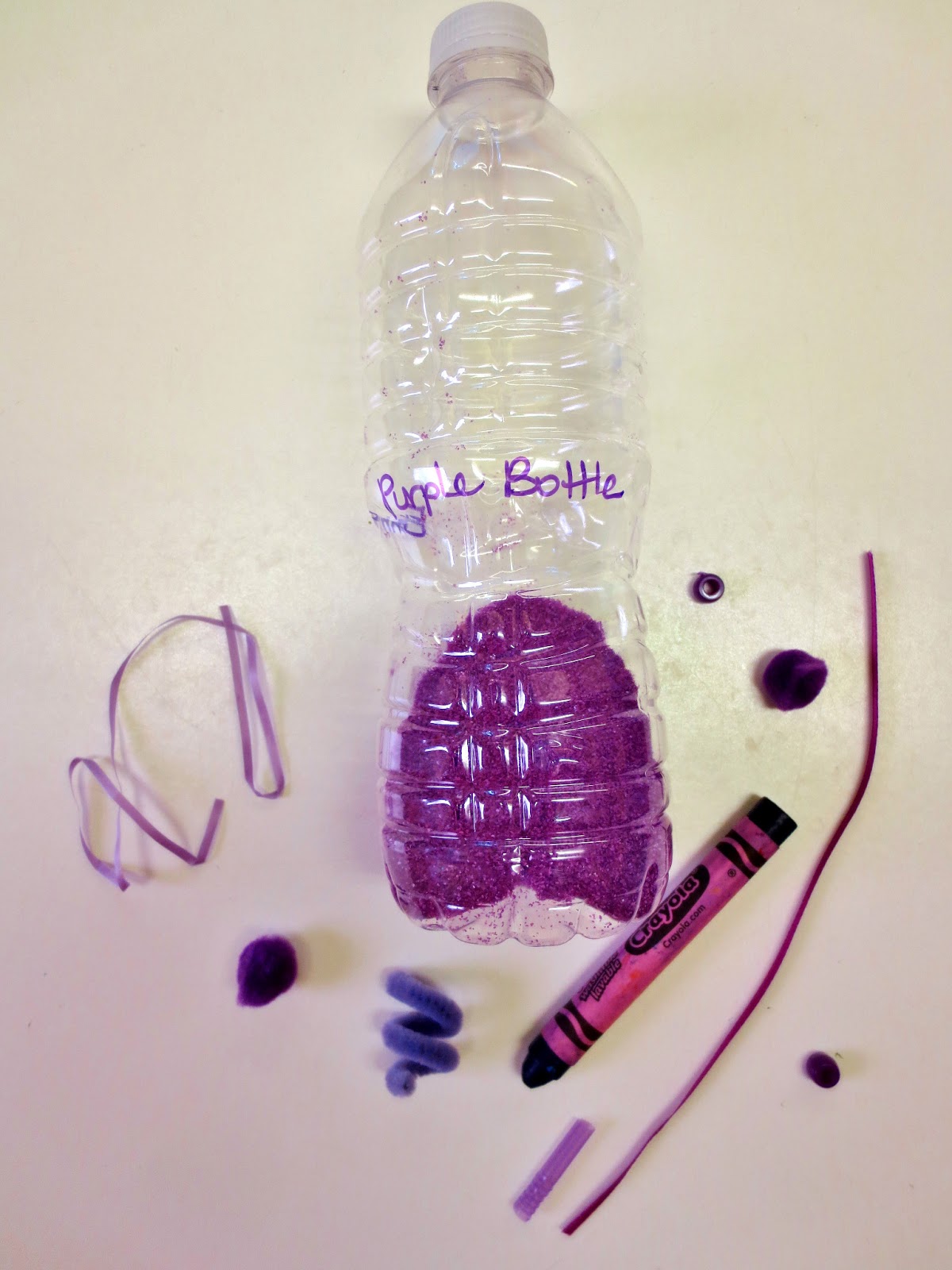 Princesses, Pies, & Preschool Pizzazz: Toddler Color Bottles