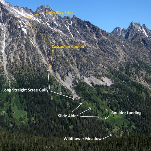 Mount Stuart Climb Project: Route: Mount Stuart - West Ridge Carryover ...