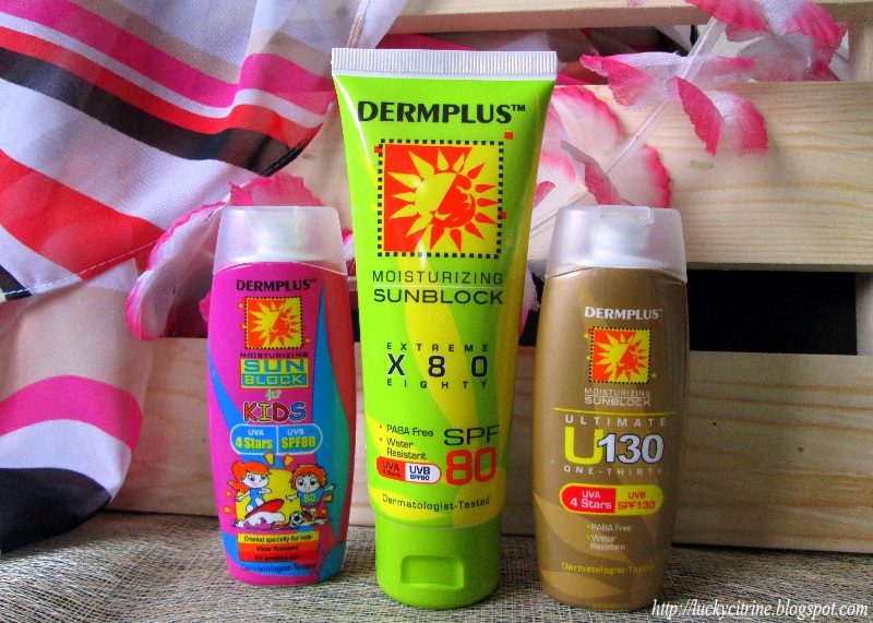Lucky Citrine: Dermplus Moisturizing Sunblock