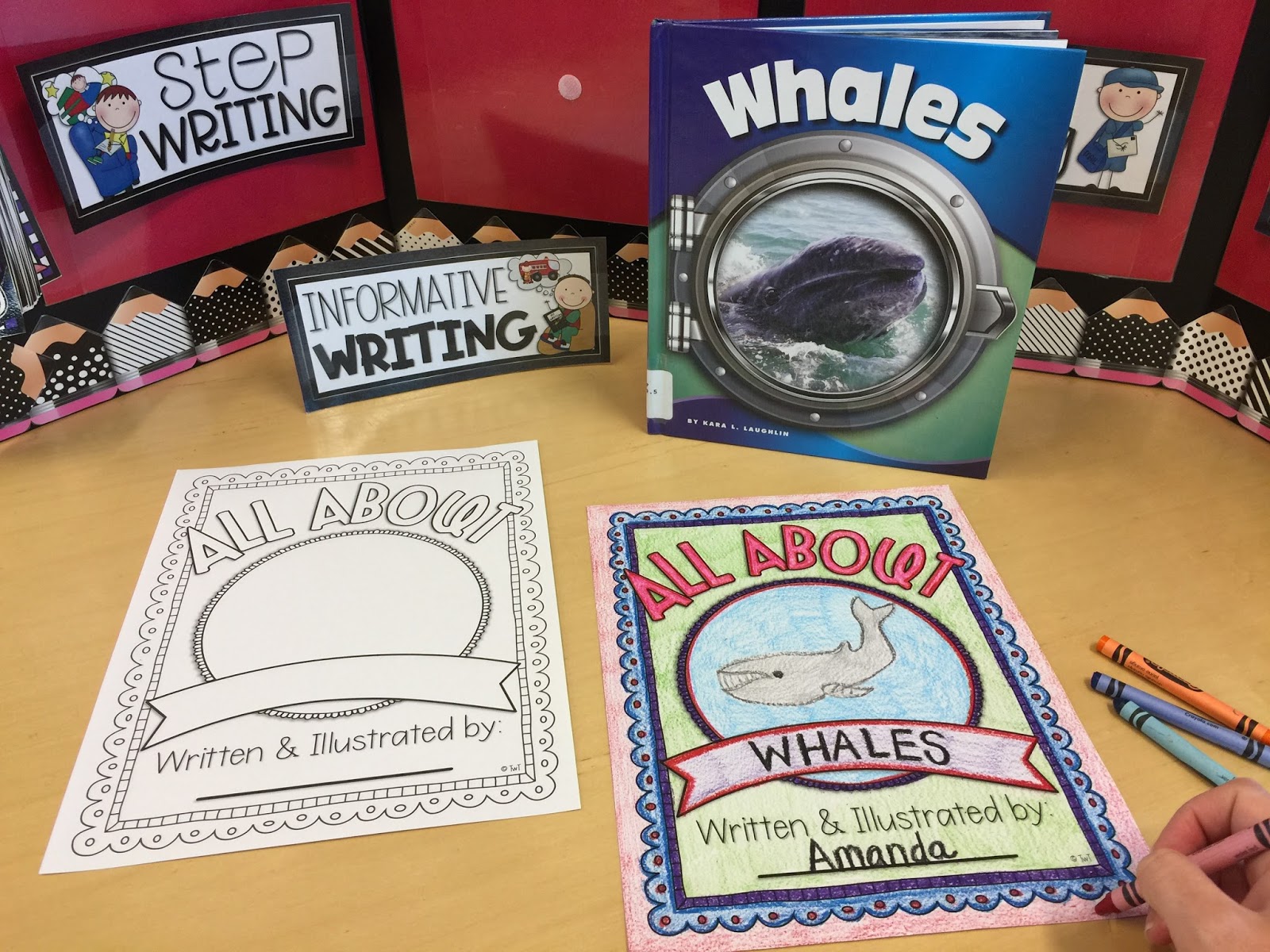 Teaching With Terhune: Writing Center Board with Tons of Activities for ...