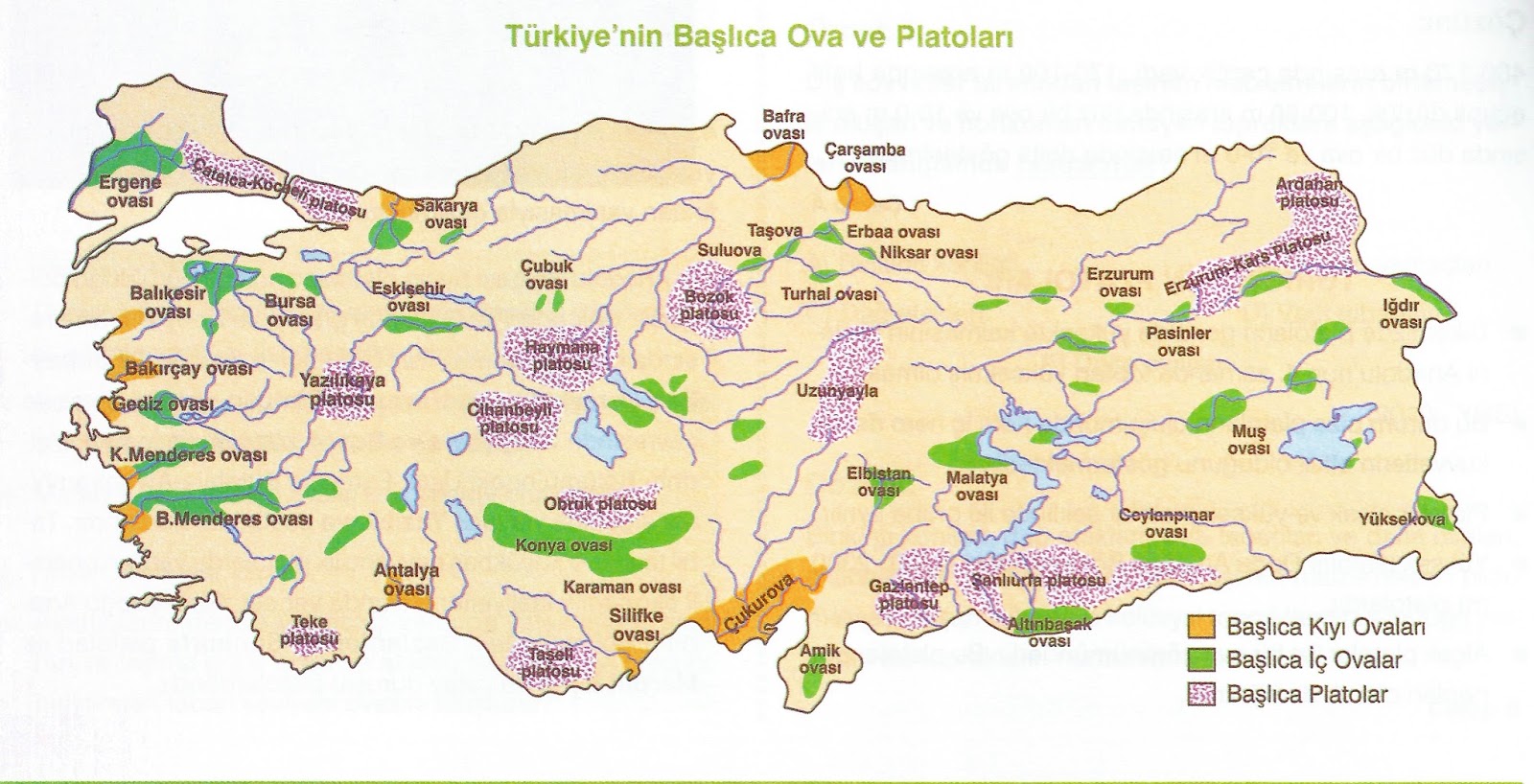 Türkiye Ova ve Platoları