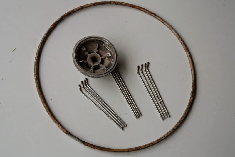 PearlCraft: Chris Craft 1937 boat steering wheel