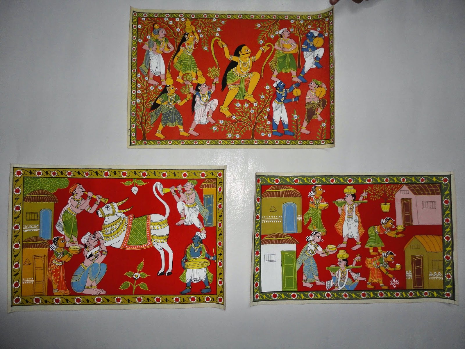 CHERIYAL SCROLL PAINTINGS