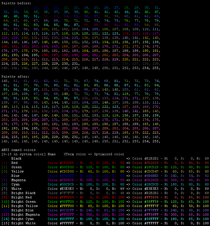 Designing a better terminal text color experience