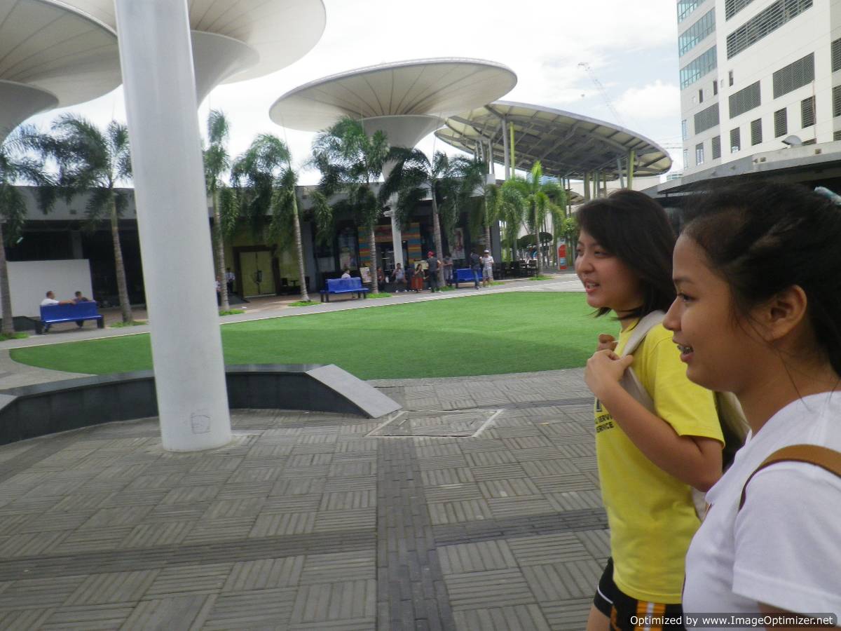 Philippines: 21st Century Parks: Centris Walk