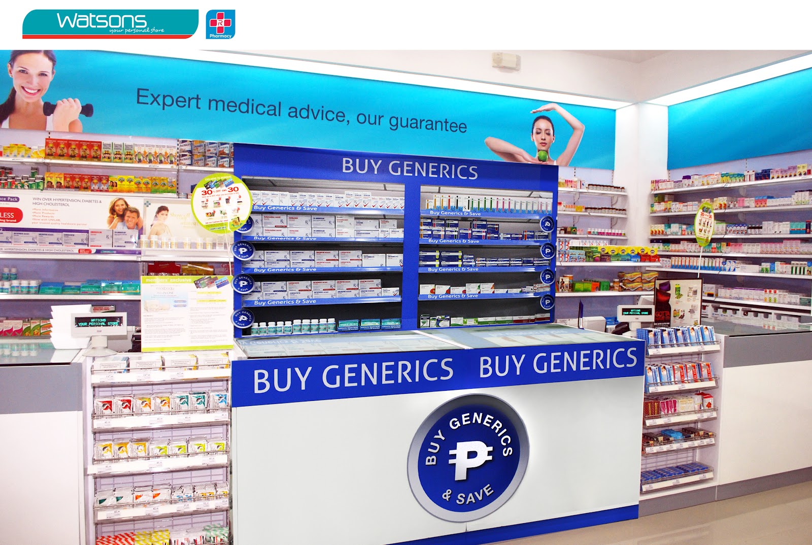PINAY Corner: Buy Generics at Watsons Pharmacy