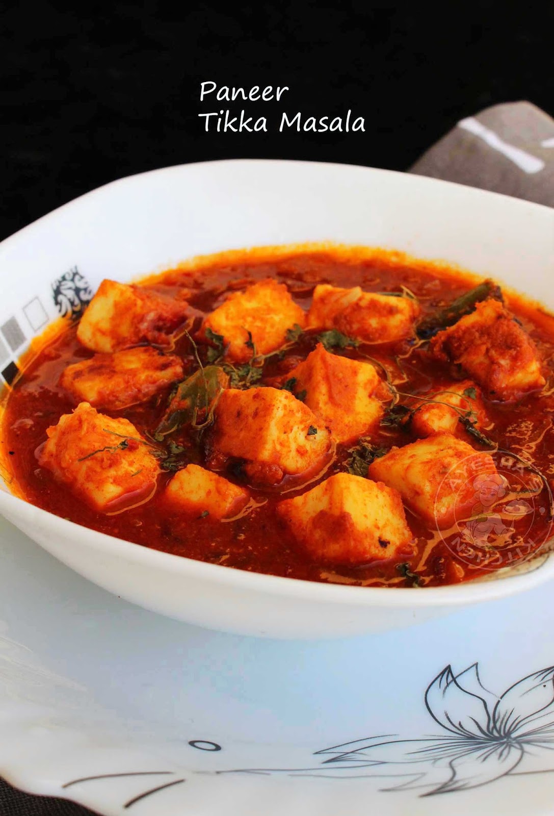 PANEER TIKKA MASALA RECIPE - STOVE TOP COOKING