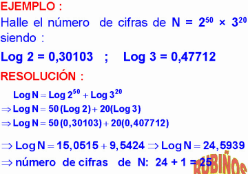 LOGARITMOS DECIMALES EJEMPLOS Y EJERCICIOS RESUELTOS