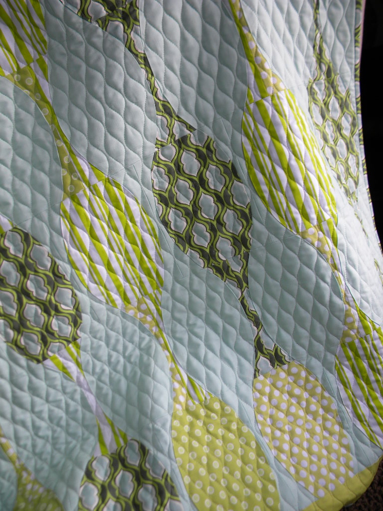 Urban Birthday Baby Quilt
