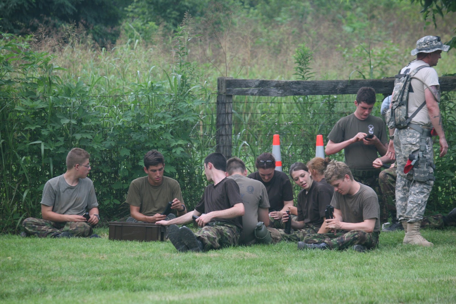U.S. Army Cadet Corps: Cadet Rangers and British ACF Run Obstacle ...
