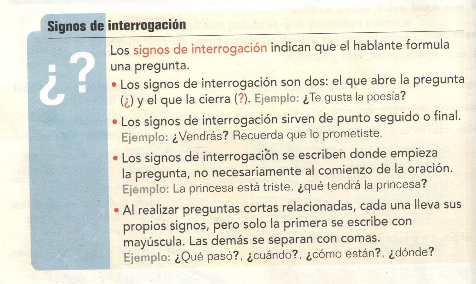 Signos de interrogación y admiración | Aula Interactiva del Lenguaje