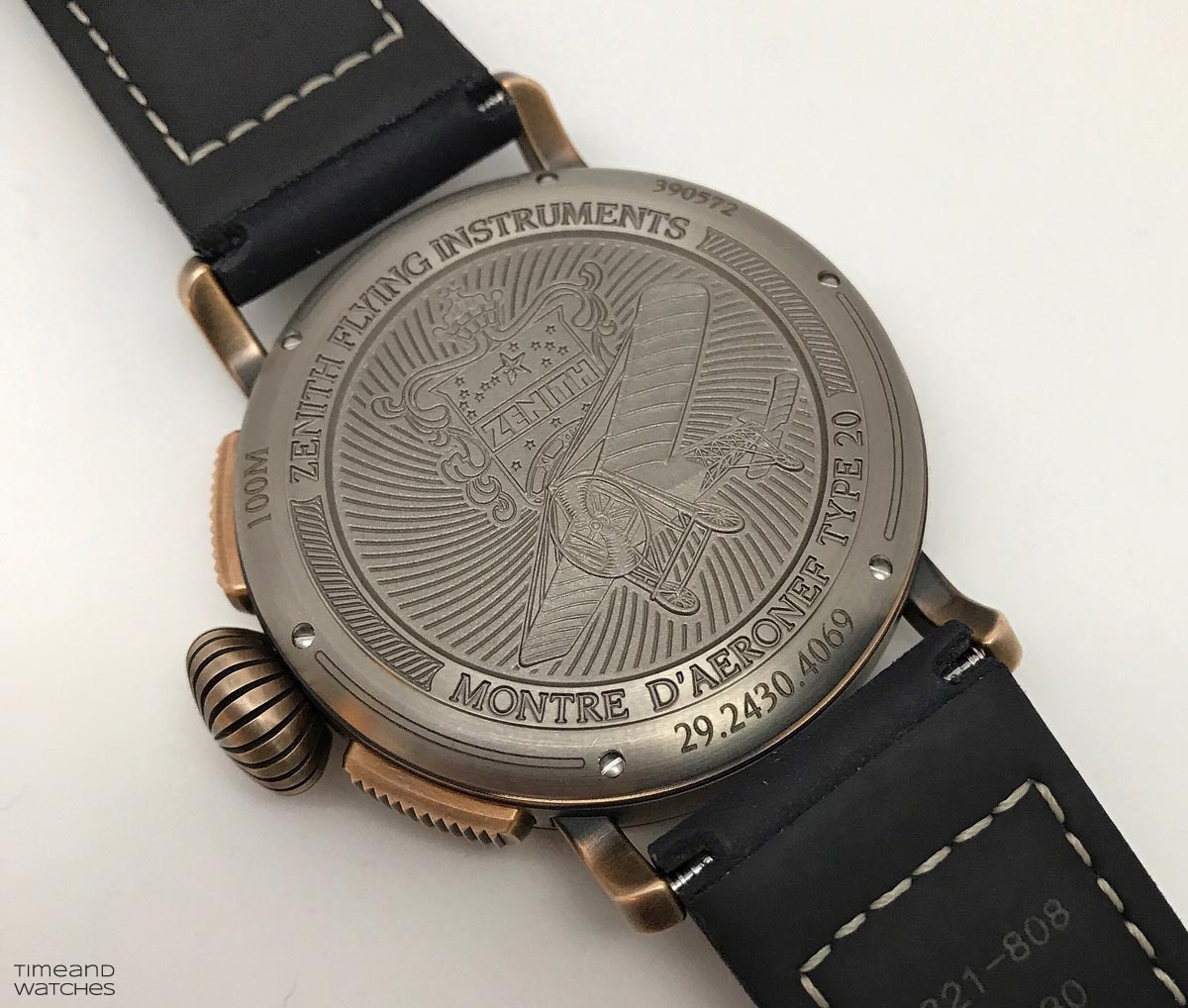 Zenith - Pilot Type 20 Extra Special Chronograph Bronze Blue Dial ...