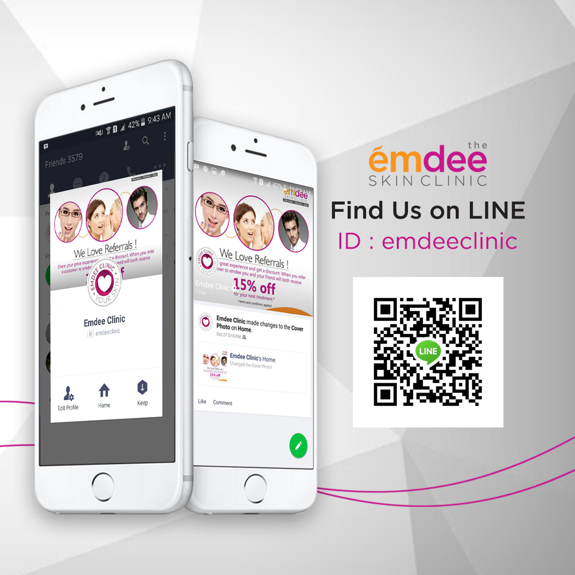 THE EMDEE SKIN CLINIC: LINE Emdee Skin Clinic