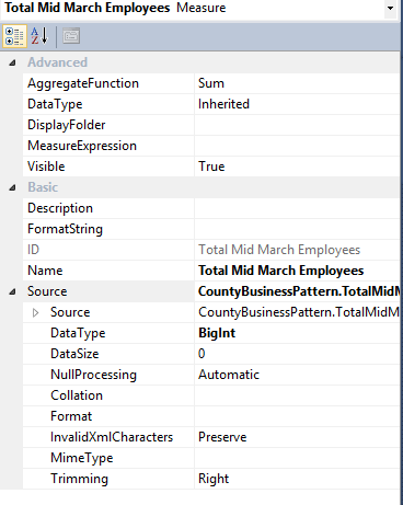 Data Warehouse / BI - US County Business Patterns: Building a Cube - US ...