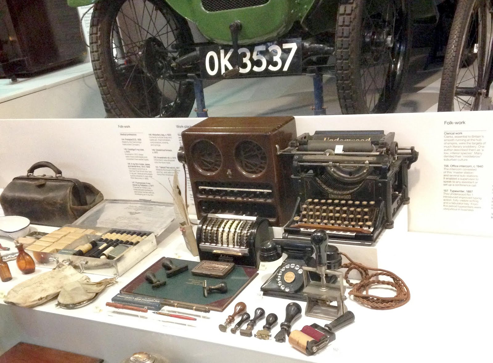 The Typewriter Revolution blog: A visit to the Science Museum