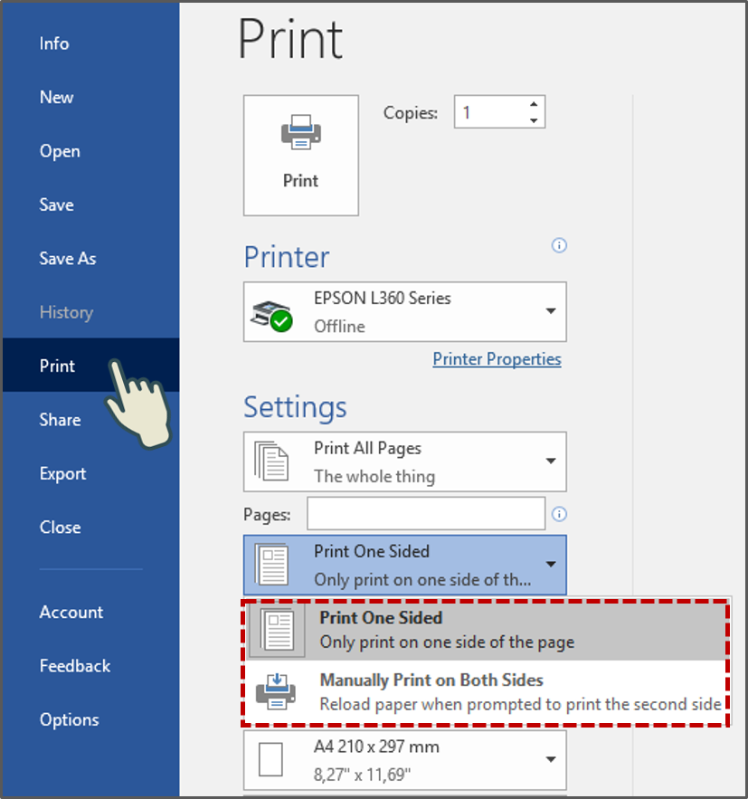 Panduan Lengkap Mengenai Print di Word 2019 - TeachMeSoft