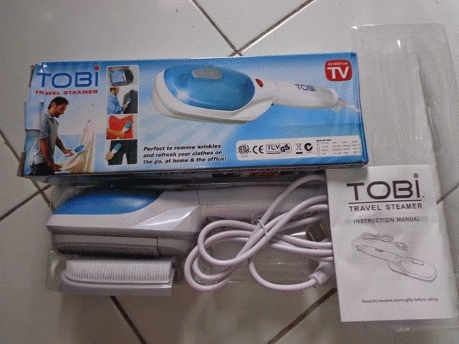 JUAL SETRIKA UAP TOBI Travel steam wand Murah