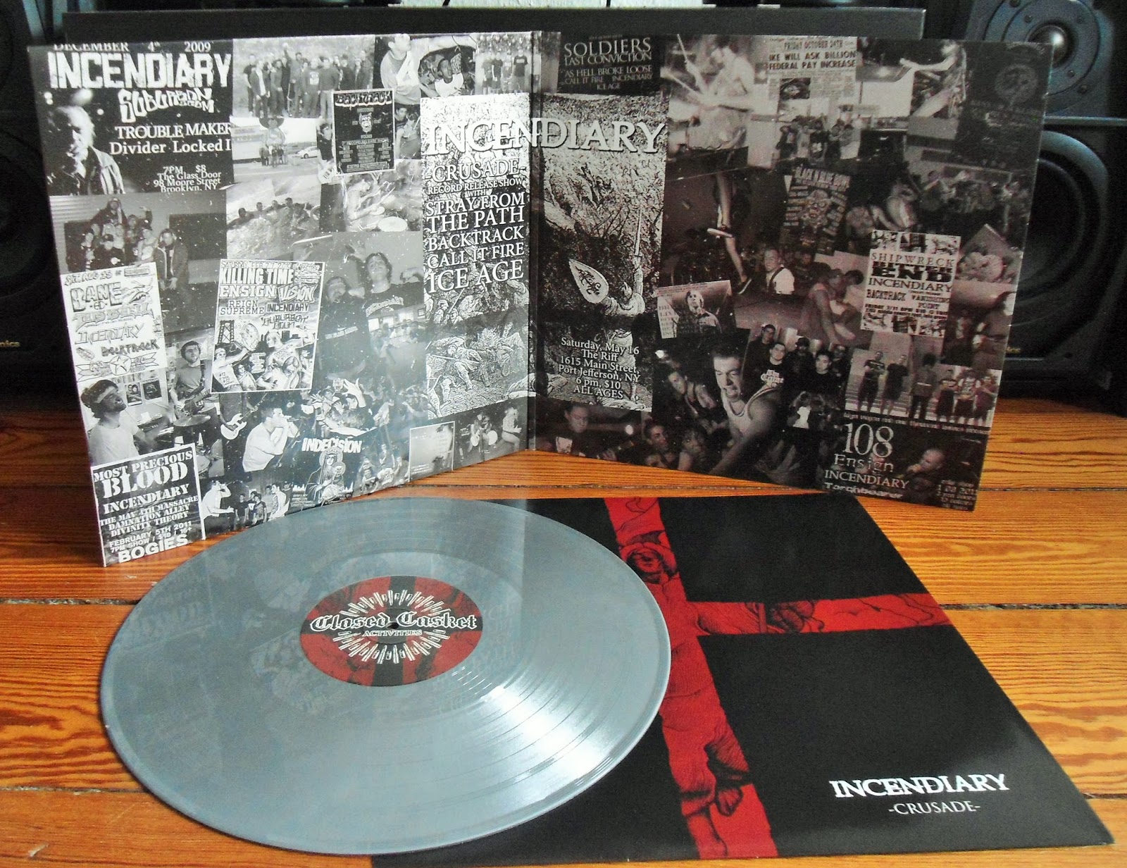 hardcore/metal vinyl: incendiary - crusade